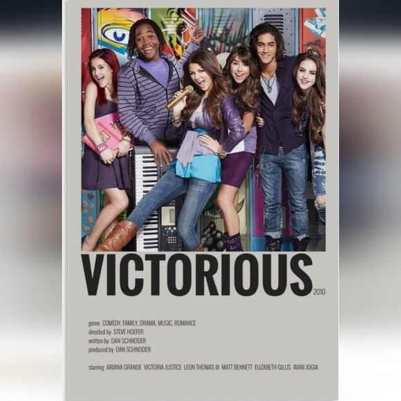 Art | Victorious Show Cast Poster | Poshmark